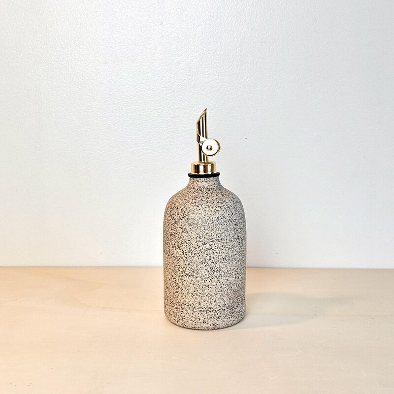 Ceramic Oil Bottle - Etsy