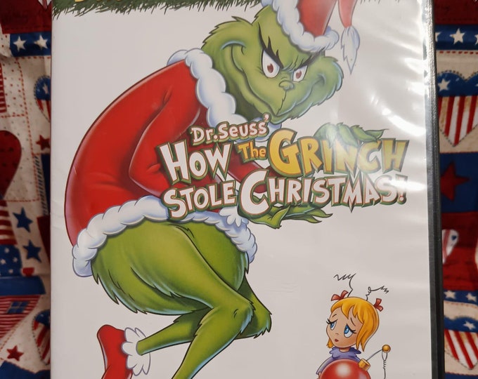 How the Grinch Stole Christmas Deluxe Edition (animated) DVD - Etsy