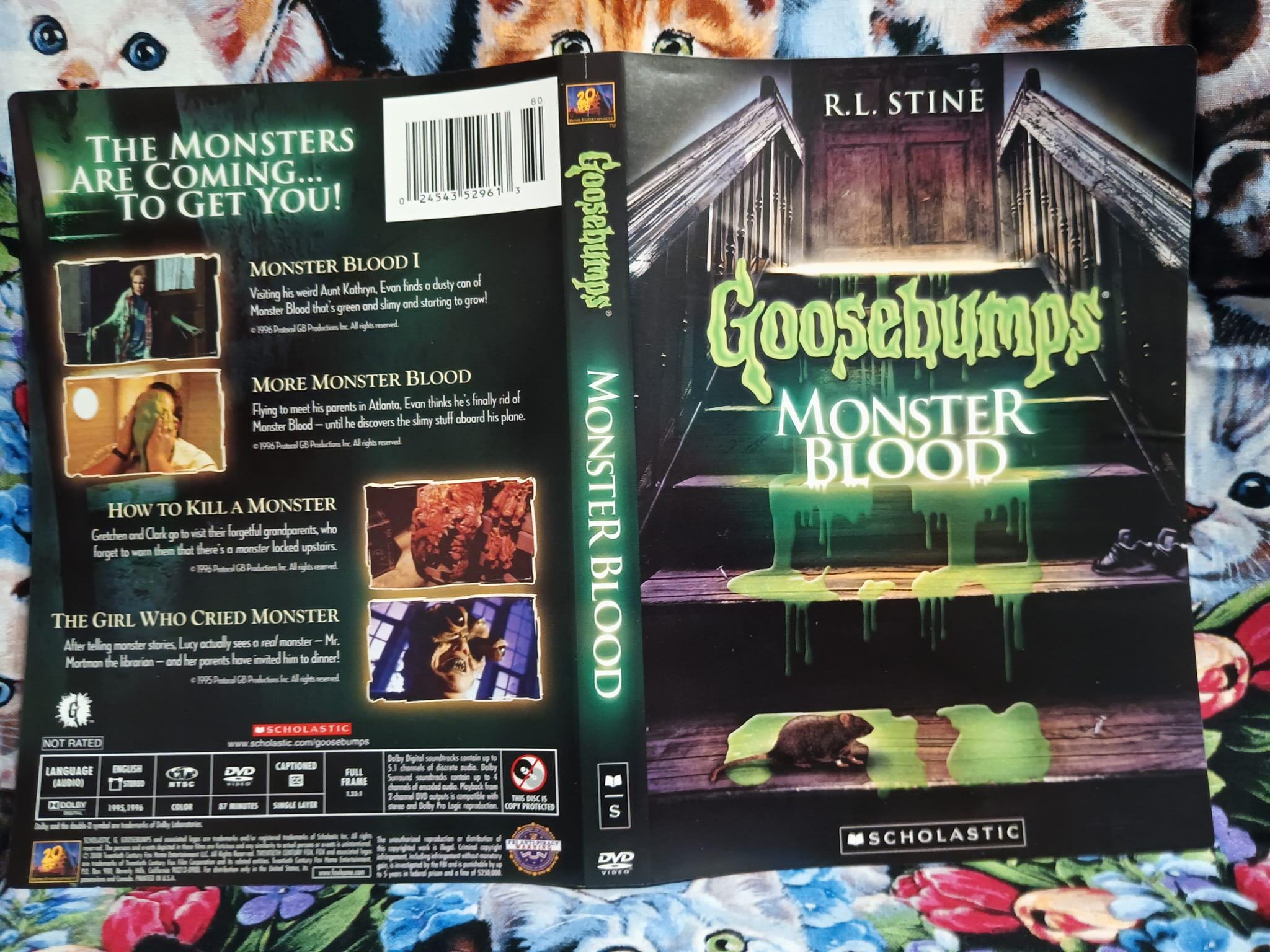 Goosebumps: Monster Blood DVD no Box - Etsy