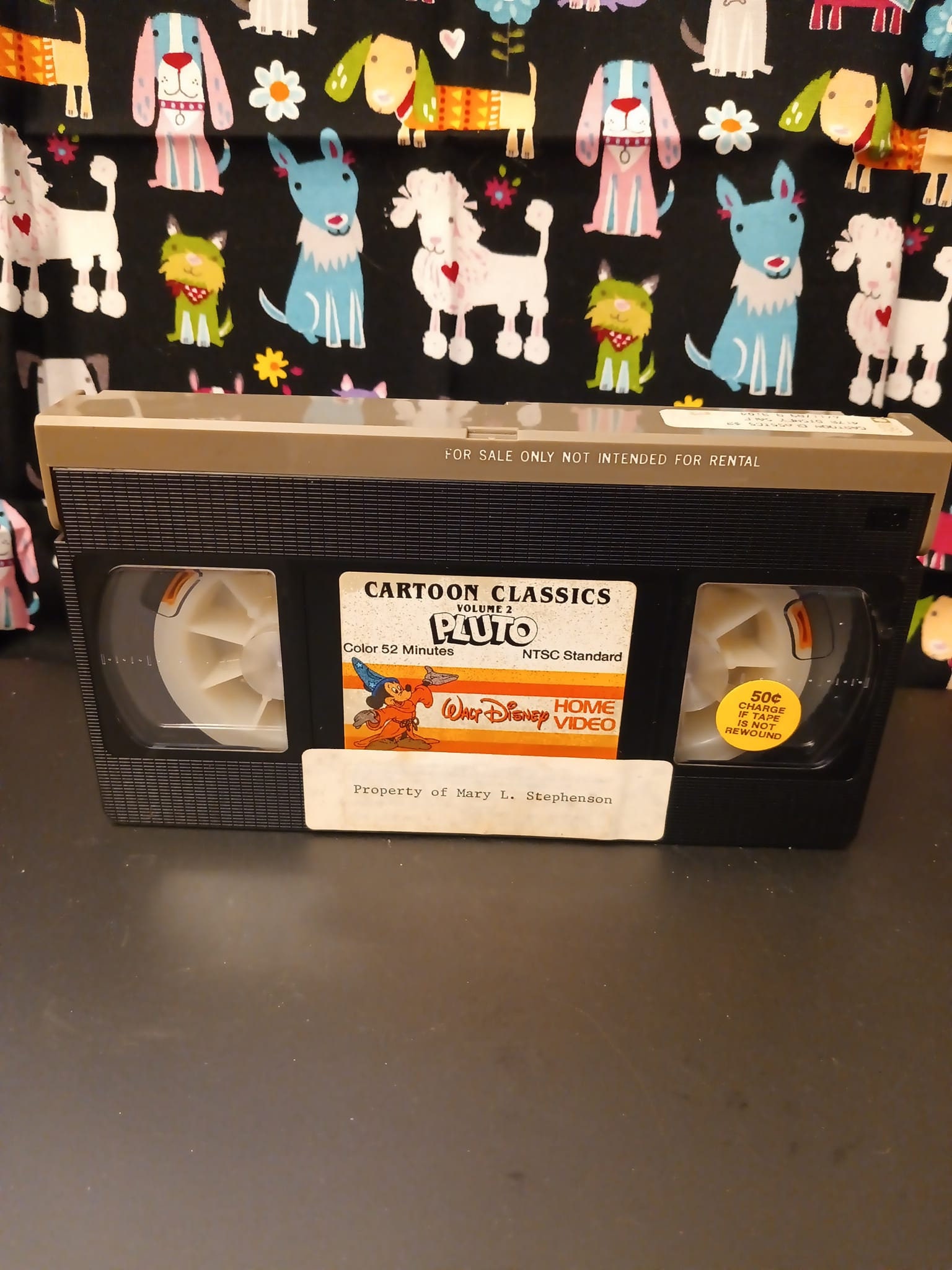 Walt Disney Cartoon Classics First Series Volume 2: Pluto VHS - Etsy