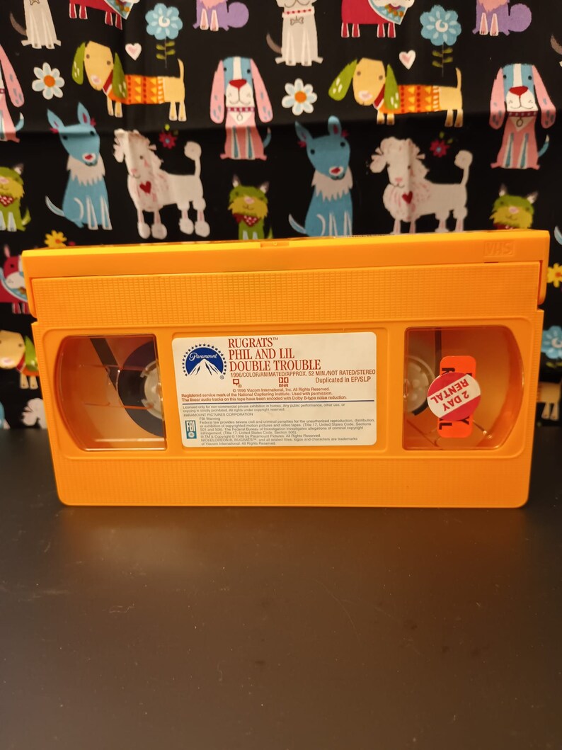 Rugrats: Phil and Lil Double Trouble VHS - Etsy