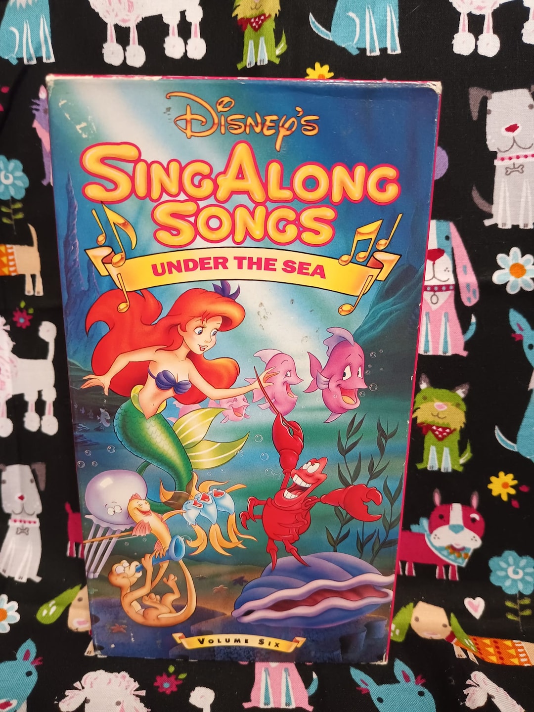 Disney's Singalong Songs: Under the Sea VHS - Etsy