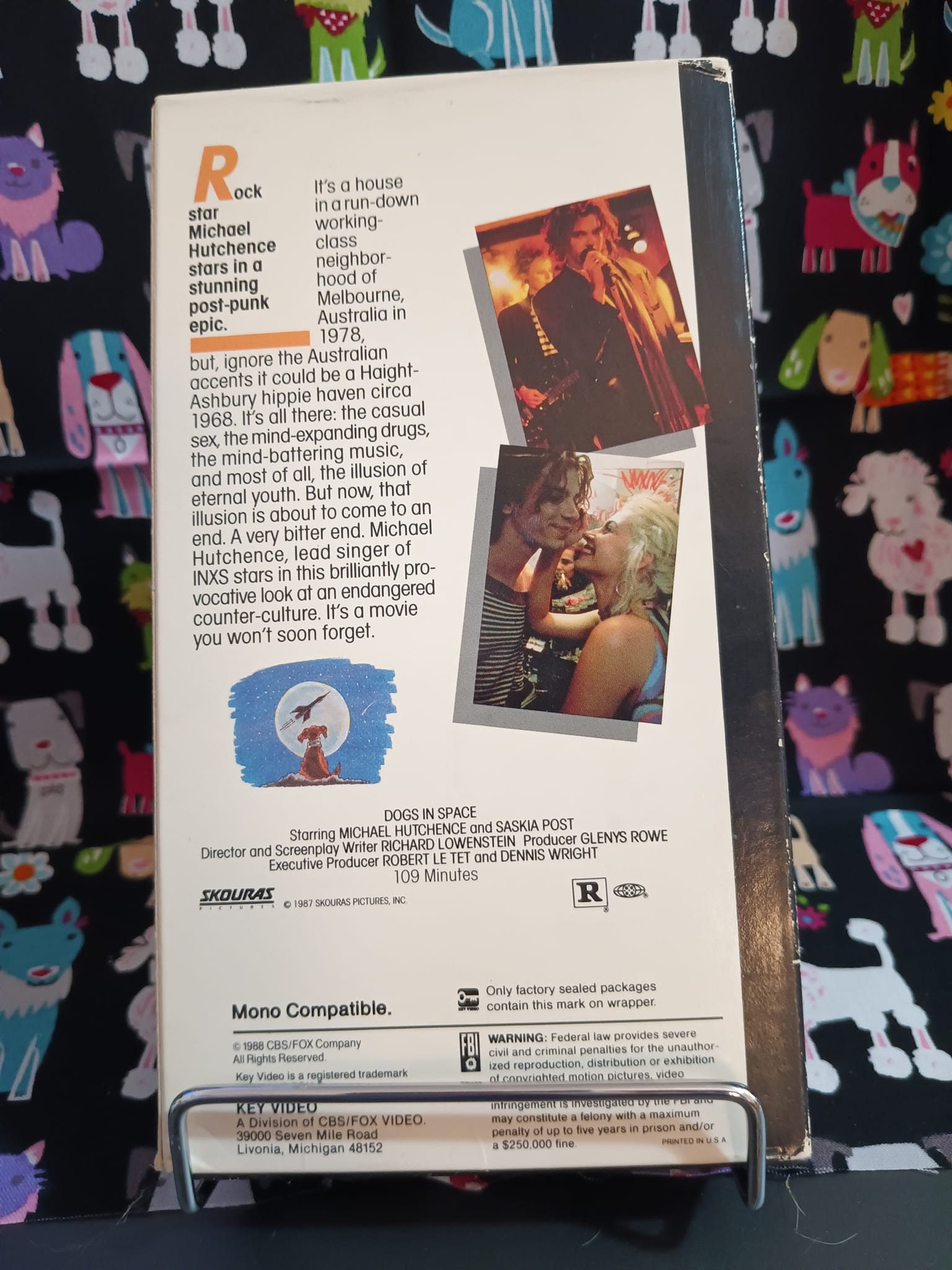 Dogs in Space VHS michael Hutchence - Etsy