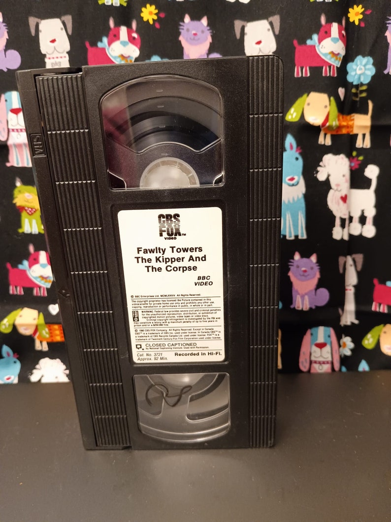 Fawlty Towers Volume 3 VHS - Etsy