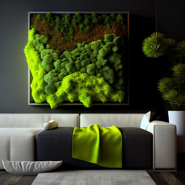 Moss Art - Etsy