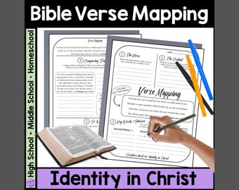 Identity in Christ Scripture Verse Jar: Encouragement Gift - Etsy