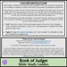 Book of Judges Bible Study Questions Worksheet Packet - Etsy