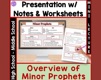 Major and Minor Prophets Word Search - Etsy