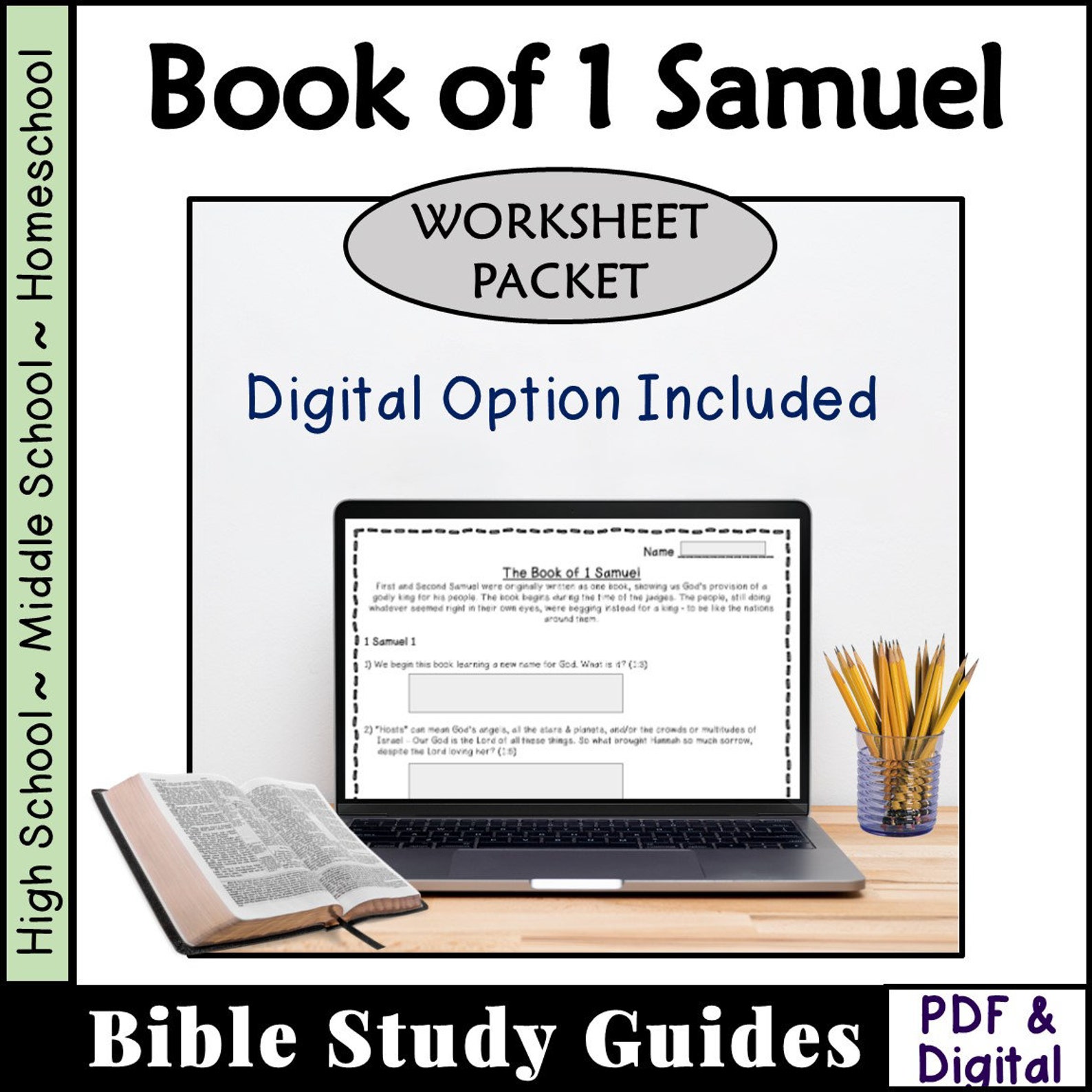 1 Samuel Bible Study Guide Worksheets - Etsy