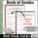 Bible Study Question Guide for Exodus 2-part Worksheet Packets - Etsy