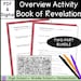 Revelation Book of the Bible Summary (2-part) Overview Activity ...