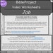 Summary of the Book of Job Bible Summary Overview Activity - Etsy