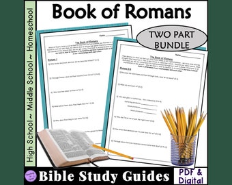 Bible Doodle Study Packet for Romans 1-2 - Etsy