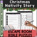 Christmas Bible Jesus Birth Nativity Christian Escape Room Advent ...