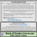 Bible Study Question Guide for Exodus 2-part Worksheet Packets - Etsy