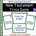 Revelation Book of the Bible Summary (2-part) Overview Activity ...