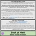 Mark Bible Study Questions Worksheets - Etsy