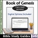 Book of Genesis Bible Study Question 2-part Guide - Etsy