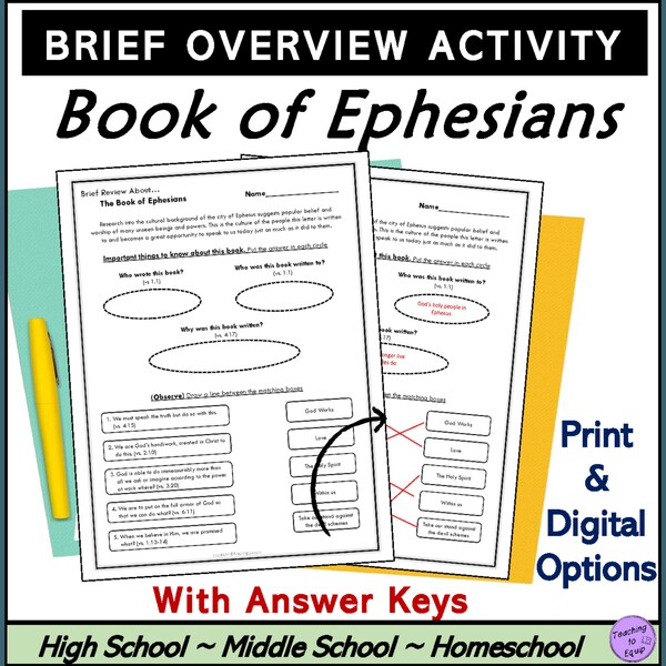 Ephesians - Etsy