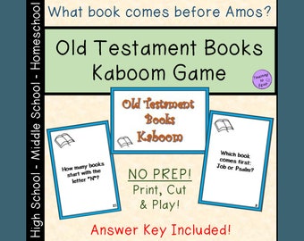 Bible Task Cards: Old Testament - Etsy