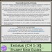 Bible Study Question Guide for Exodus 2-part Worksheet Packets - Etsy