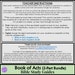 Book of Acts Bible Study Questions (2-part) - Etsy