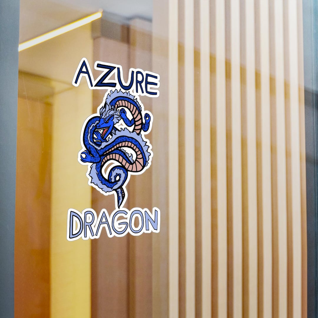 Azure Dragon Stickers Chinese Mythology Four Divine Beasts Celestial ...