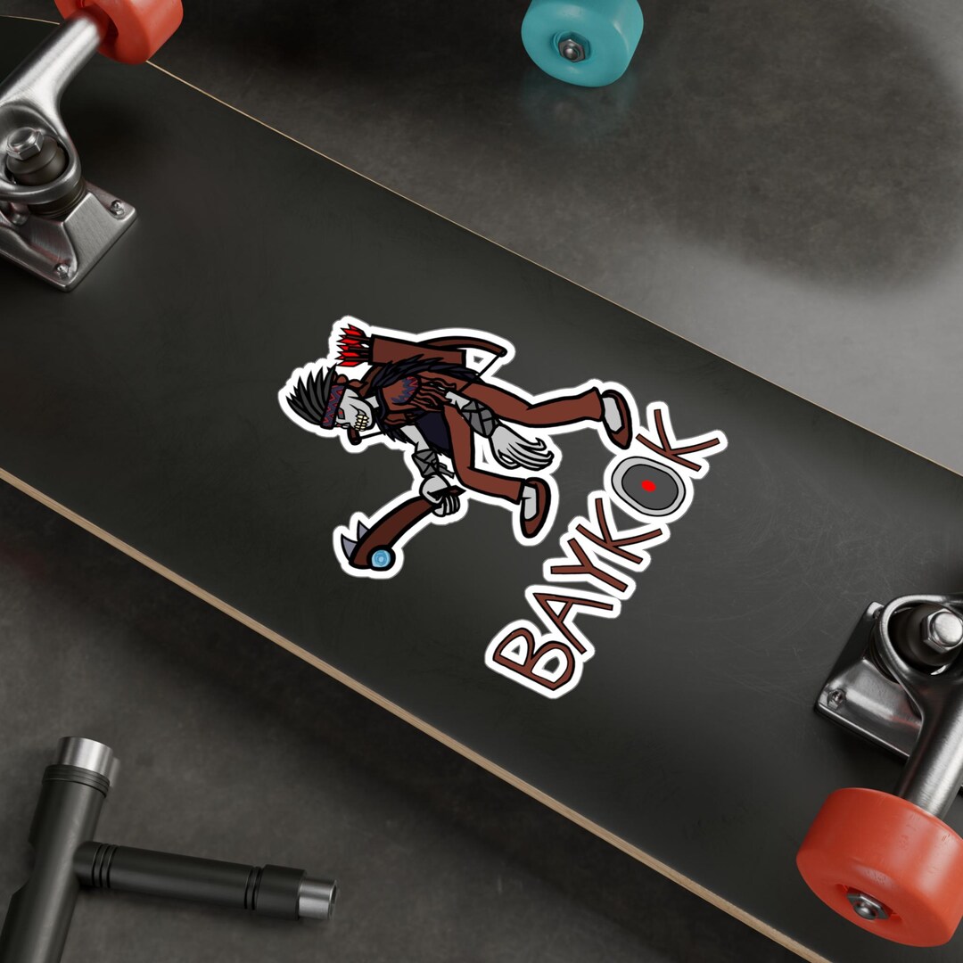Baykok Stickers Native American Folklore Skeletal Warrior Mythical ...