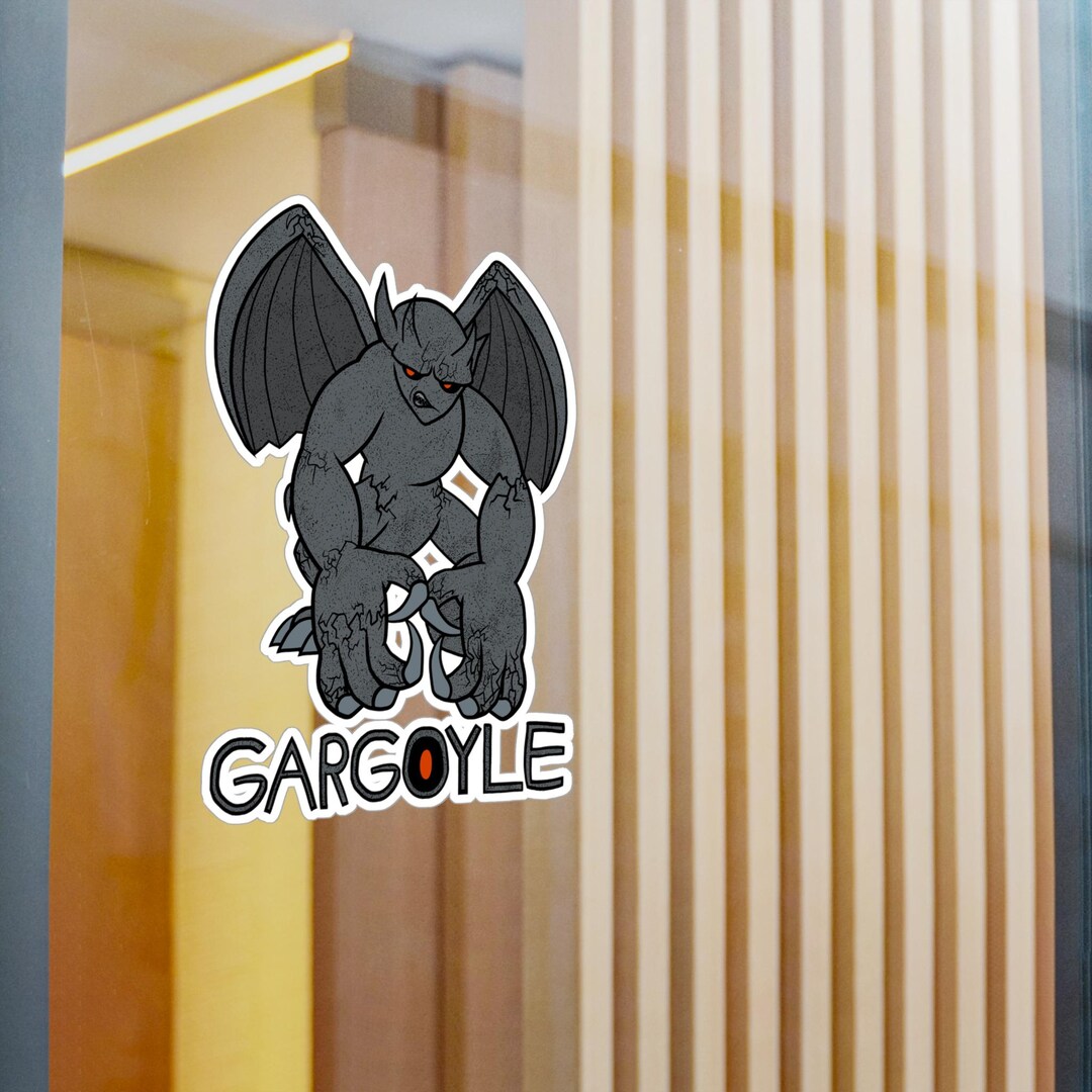 Gargoyle Stickers Gothic Stone Guardian Mythical Creature Folklore ...