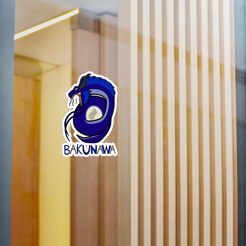 Bakunawa Vinyl Decals Mythical Moon-eating Serpent Kiss-cut Stickers ...