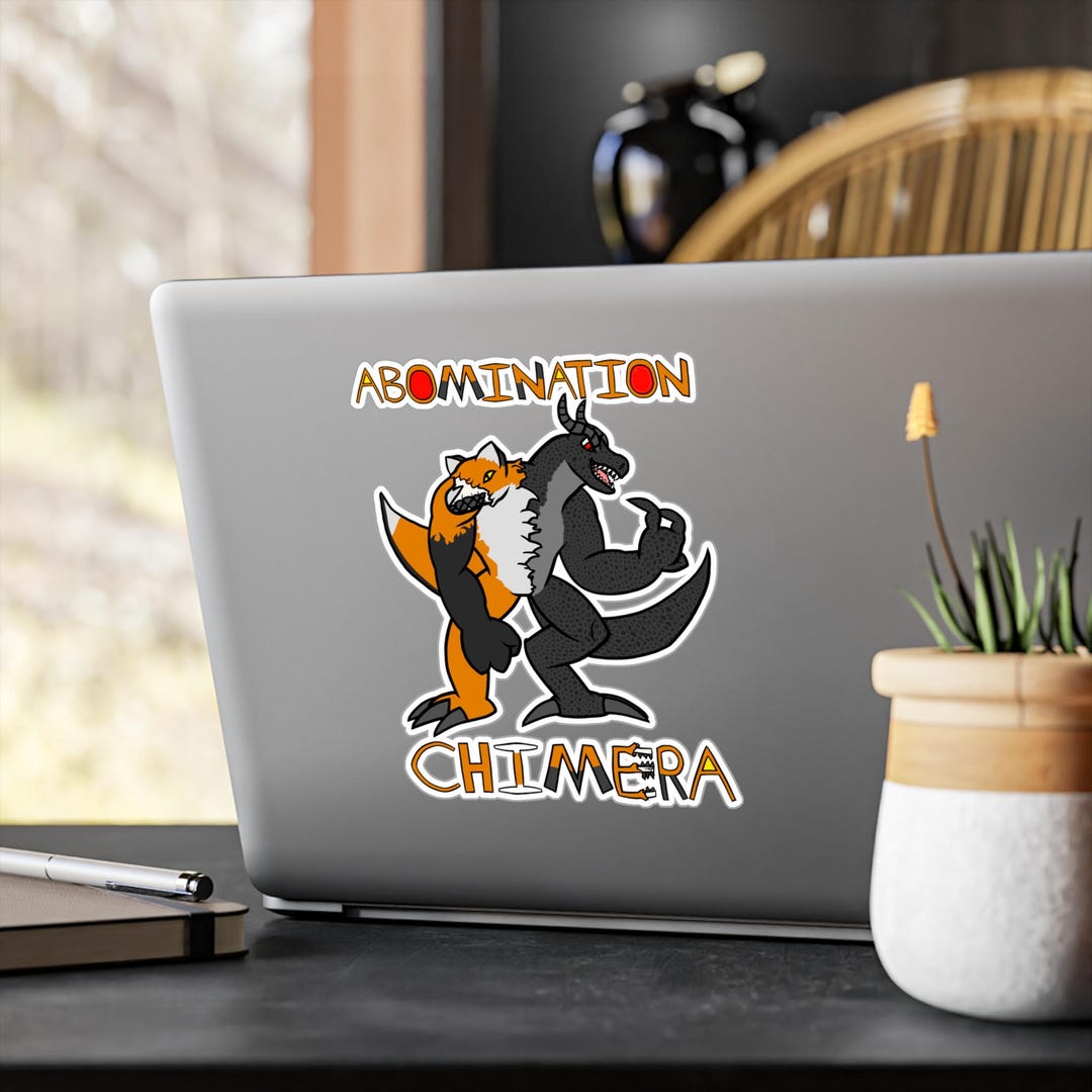 Abomination Chimera Stickers Mythical Creature Horror Fusion Monster ...