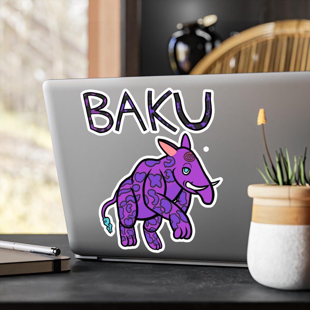 Baku Kiss-cut Vinyl Decals - Etsy