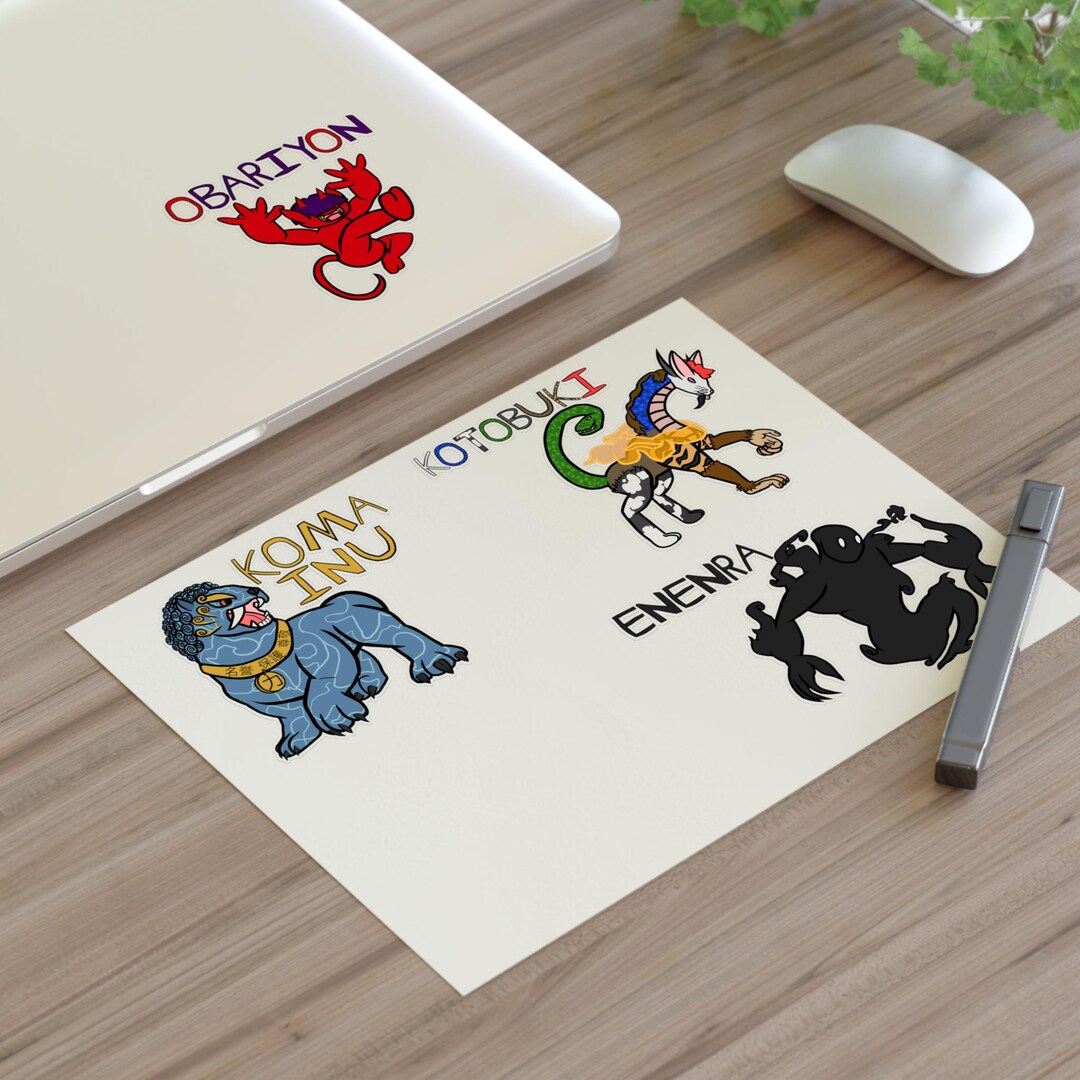 Yokai Sticker Sheets - Etsy