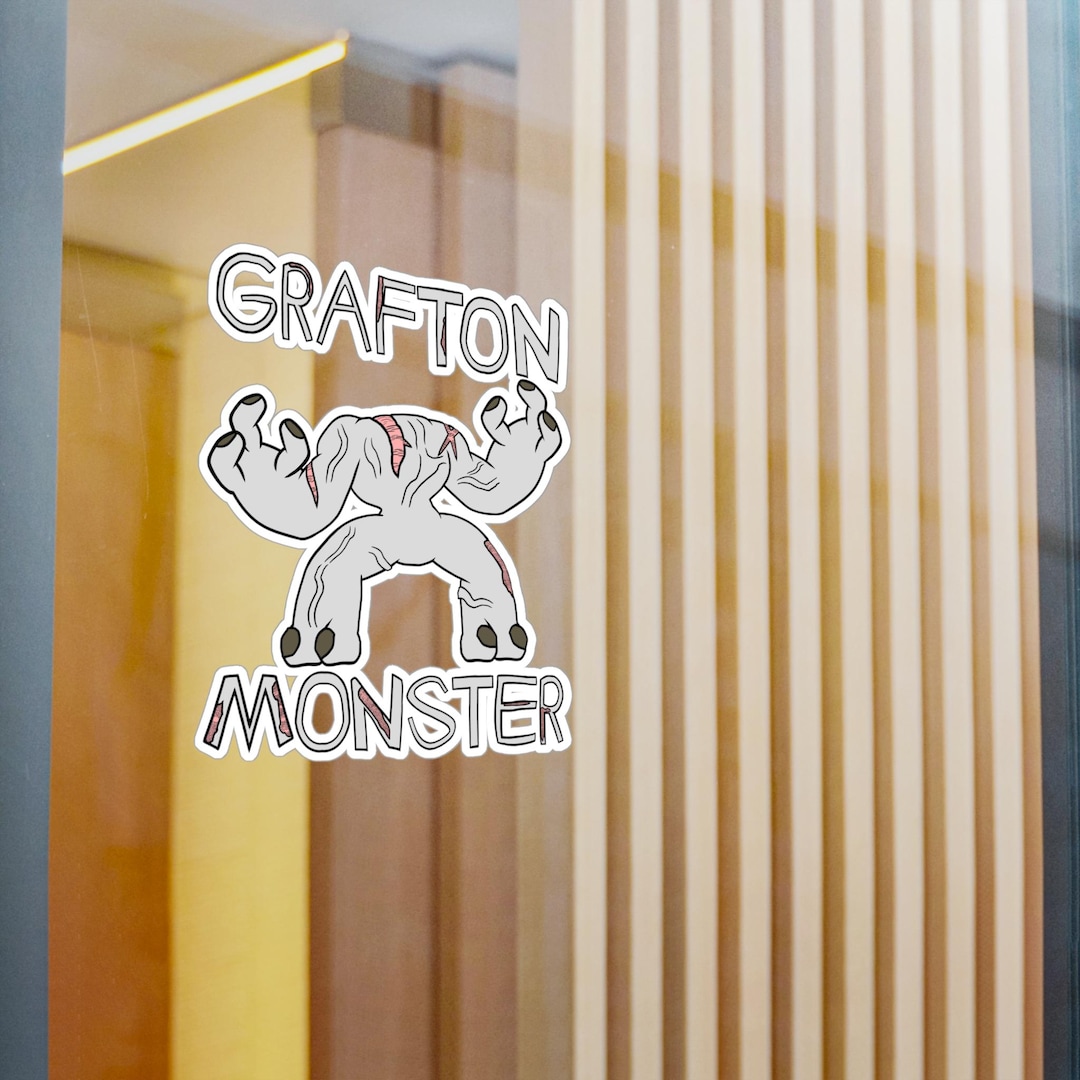 Grafton Monster Vinyl Decals Legendary Cryptid Kiss-cut Stickers Unique ...