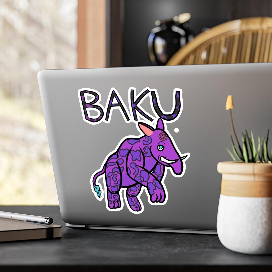 Baku Stickers Japanese Mythology Dream Eater Yokai Folklore Mythical ...