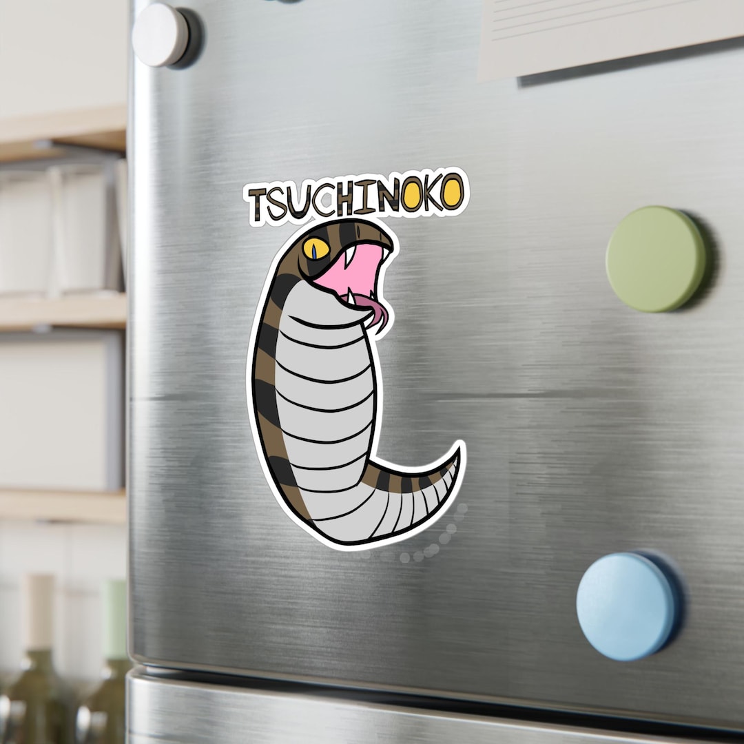 Tsuchinoko Vinyl Decals Mysterious Japanese Cryptid Snake Kiss-cut ...
