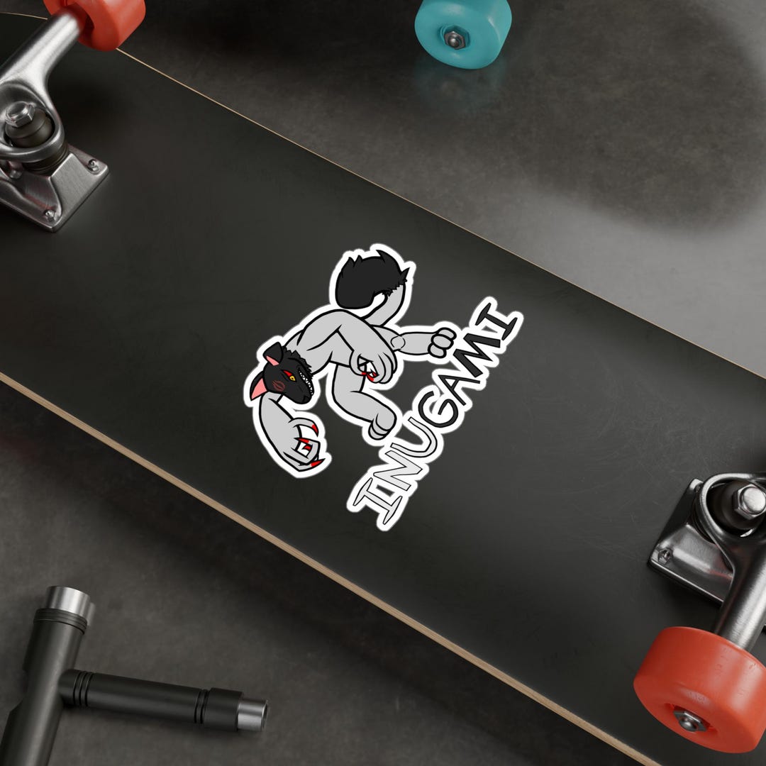 Inugami Kiss-cut Vinyl Decals Mythical Japanese Spirit Sticker, Unique ...