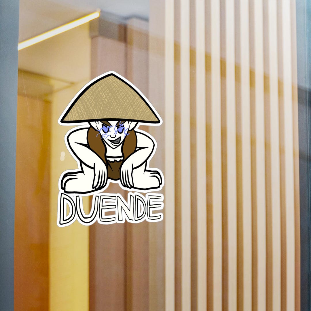 Duende White Kiss-cut Vinyl Decals - Etsy
