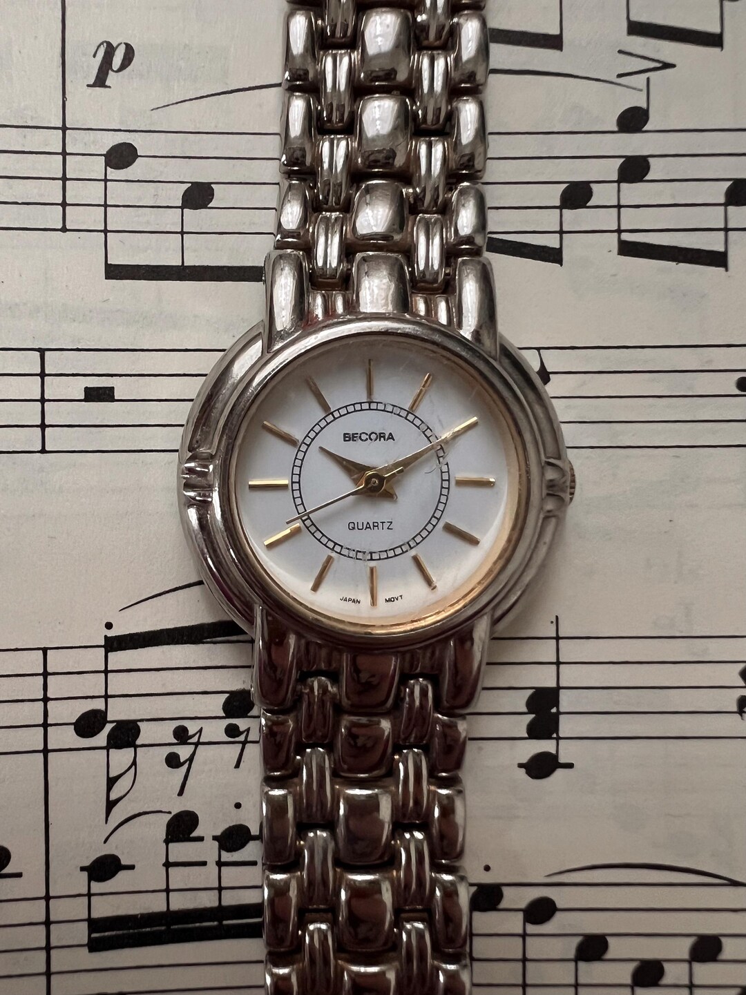 Rare Vintage Becora Silver Womens Quartz Japanese Movement Watch - Etsy