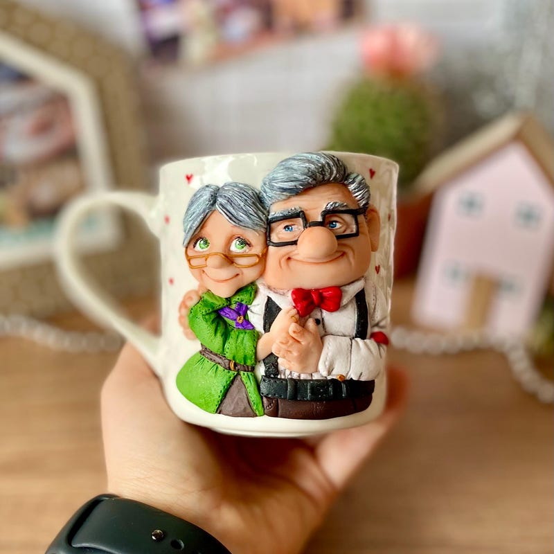 Polymer Clay Mug - Etsy