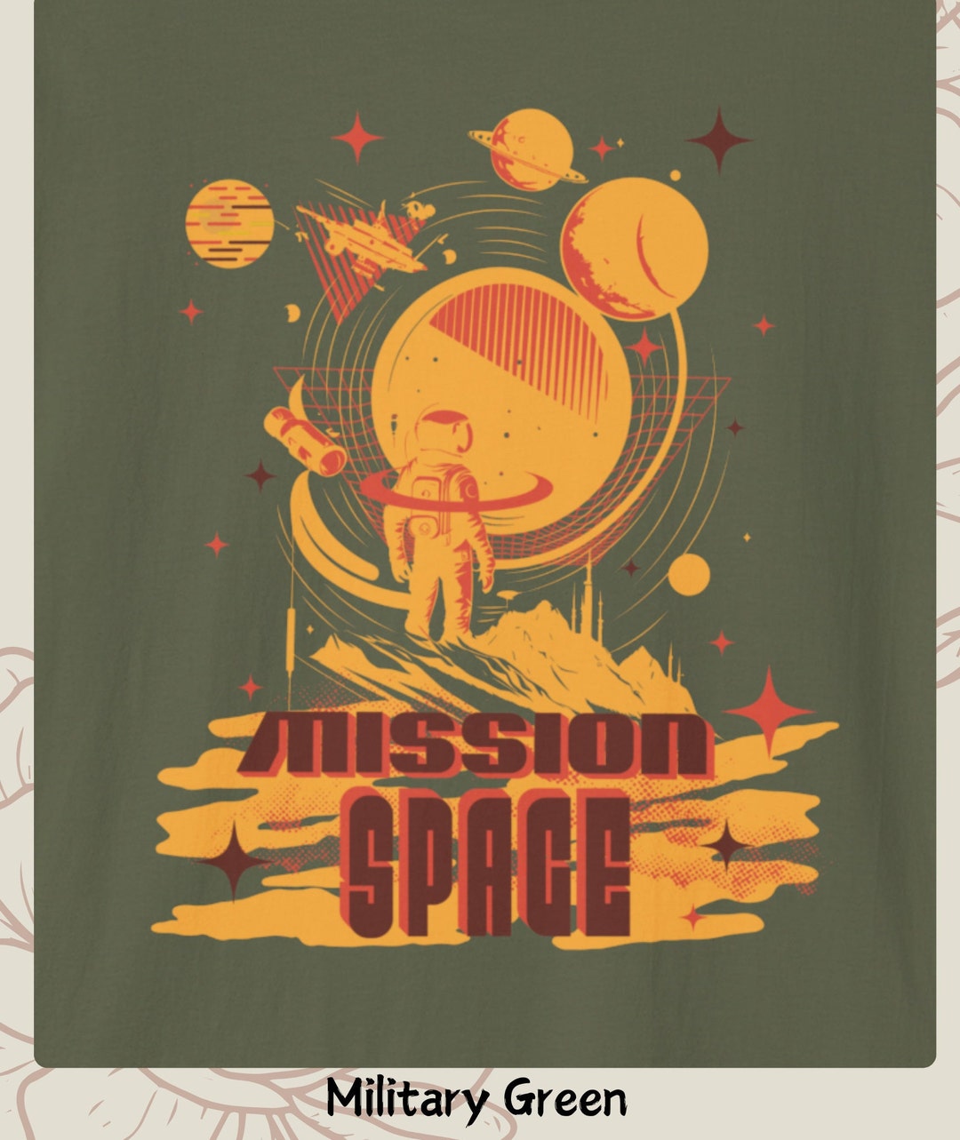 Epcot Mission Space T-shirt - Etsy
