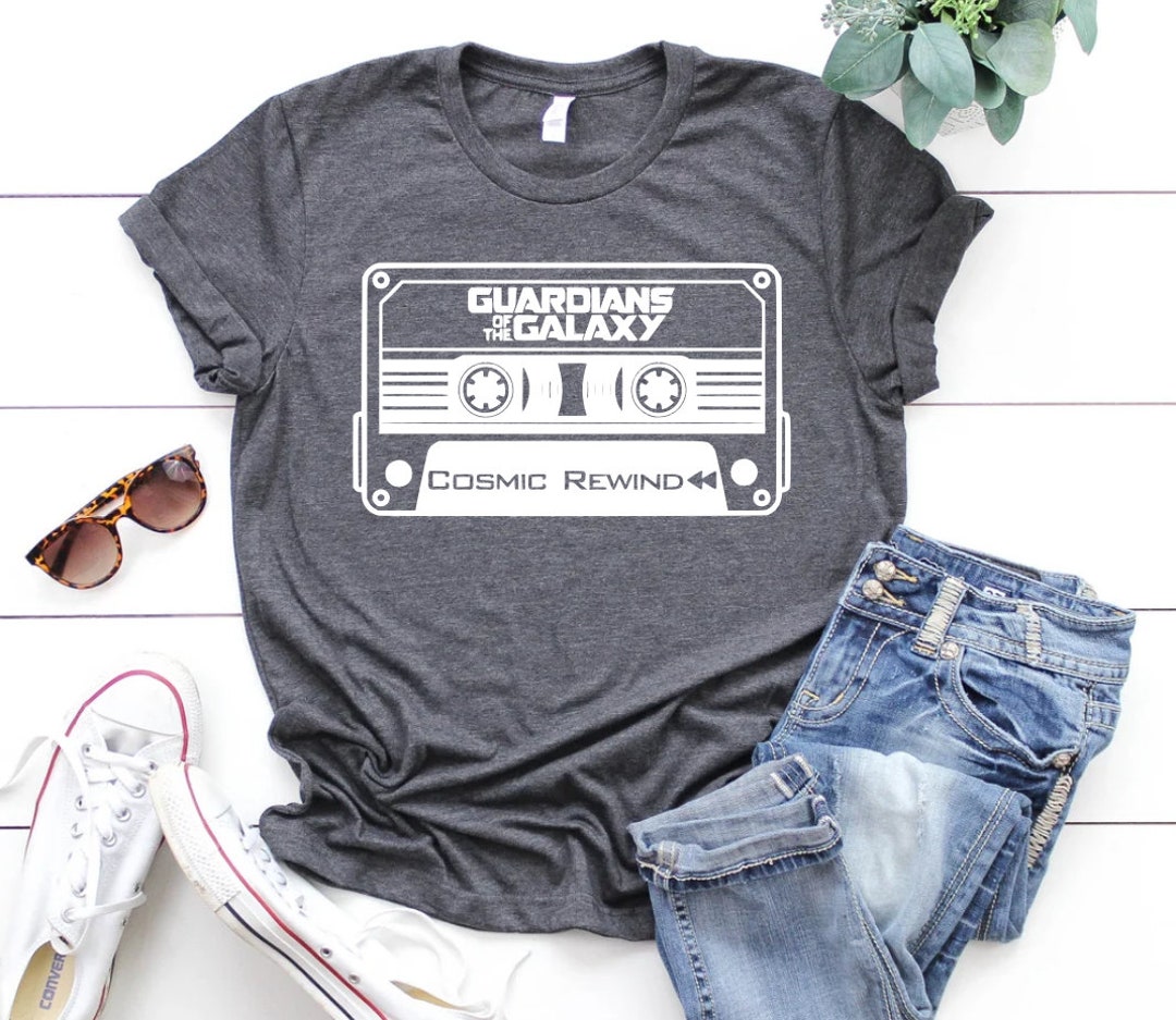 Guardians of the Galaxy’s Cosmic Rewind Cassette Tape. Digital Design ...