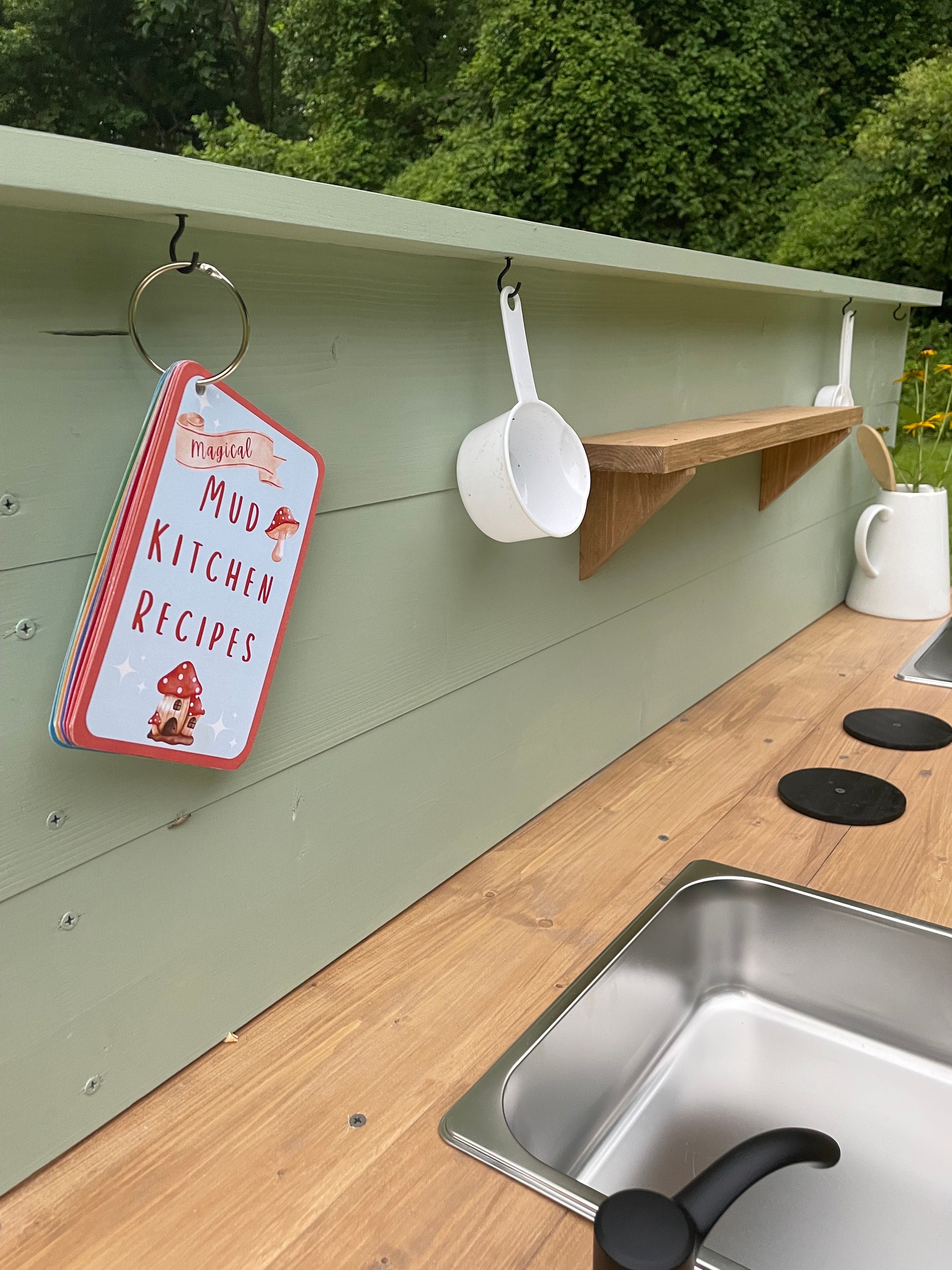 Recipe Cards for Mud Kitchen Outdoor Play Montessori Nature Scavenger ...