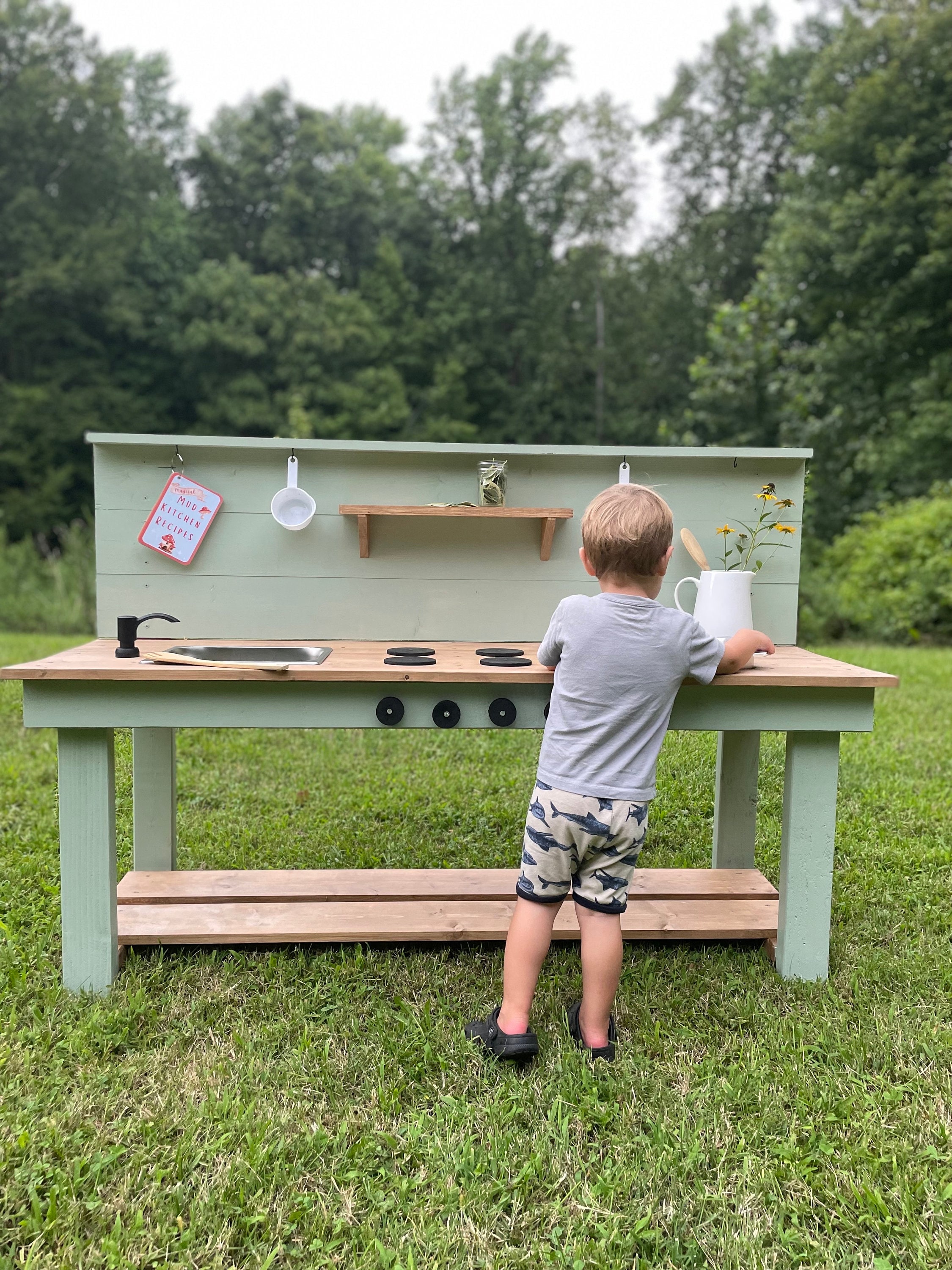 Recipe Cards for Mud Kitchen Outdoor Play Montessori Nature Scavenger ...