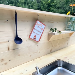 Recipe Cards for Mud Kitchen Outdoor Play Montessori Nature Scavenger ...