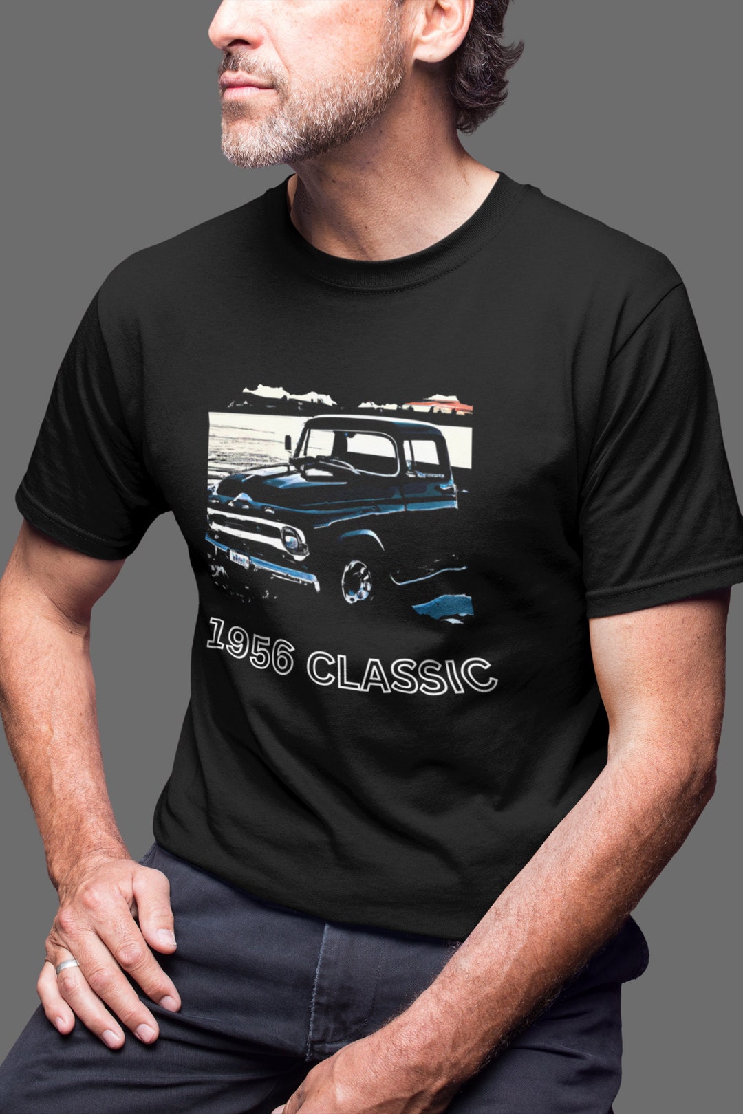 1956 Classic Truck Tee Shirt Men's Classic Truck Tee Shirt Women's ...