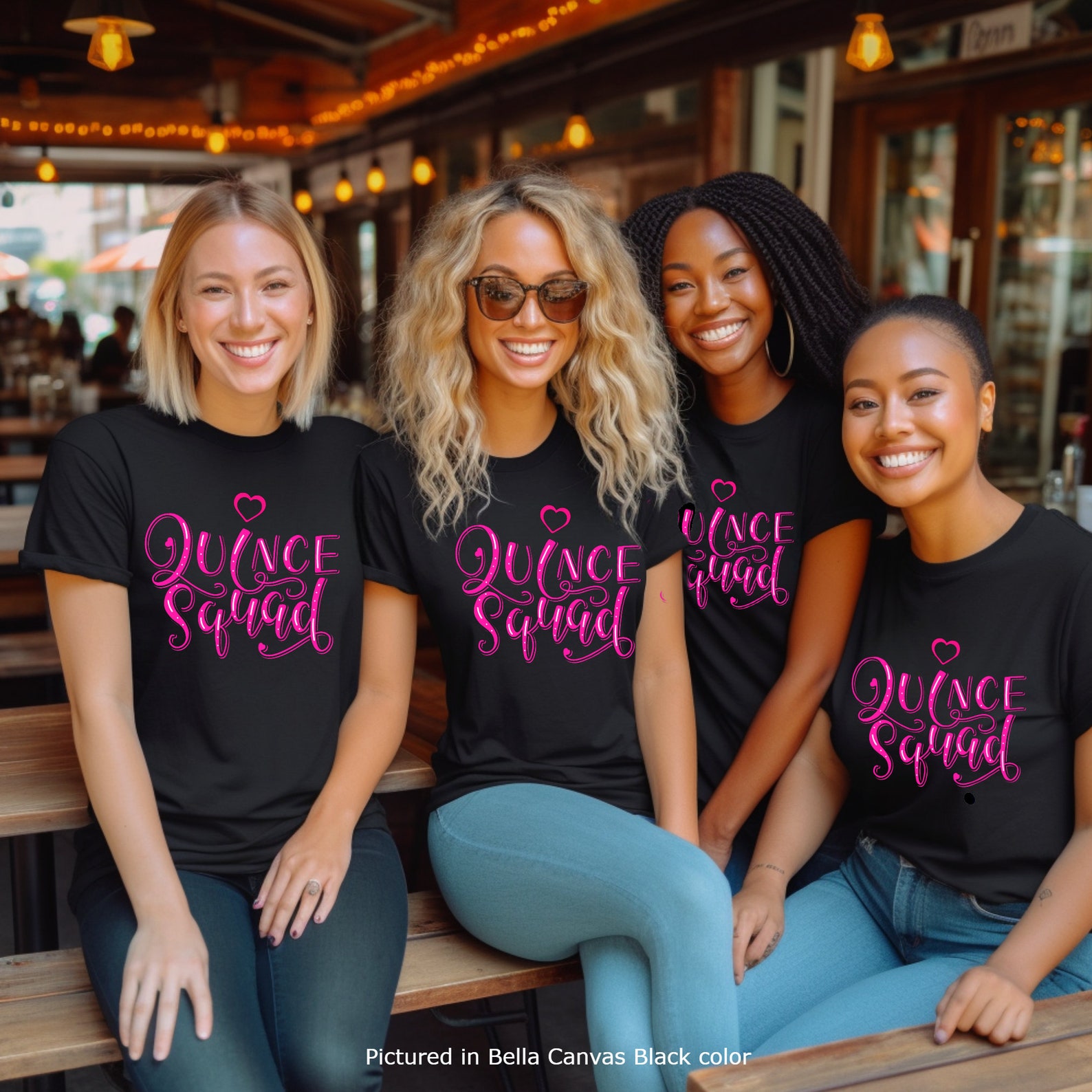 Mis Quince and Quince Squad Tees Fifteenth Birthday Tees Unisex Jersey ...