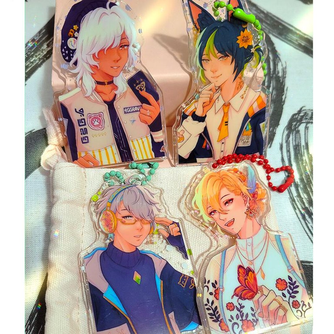 Genshin Impact: 4ggravate Charms - Etsy