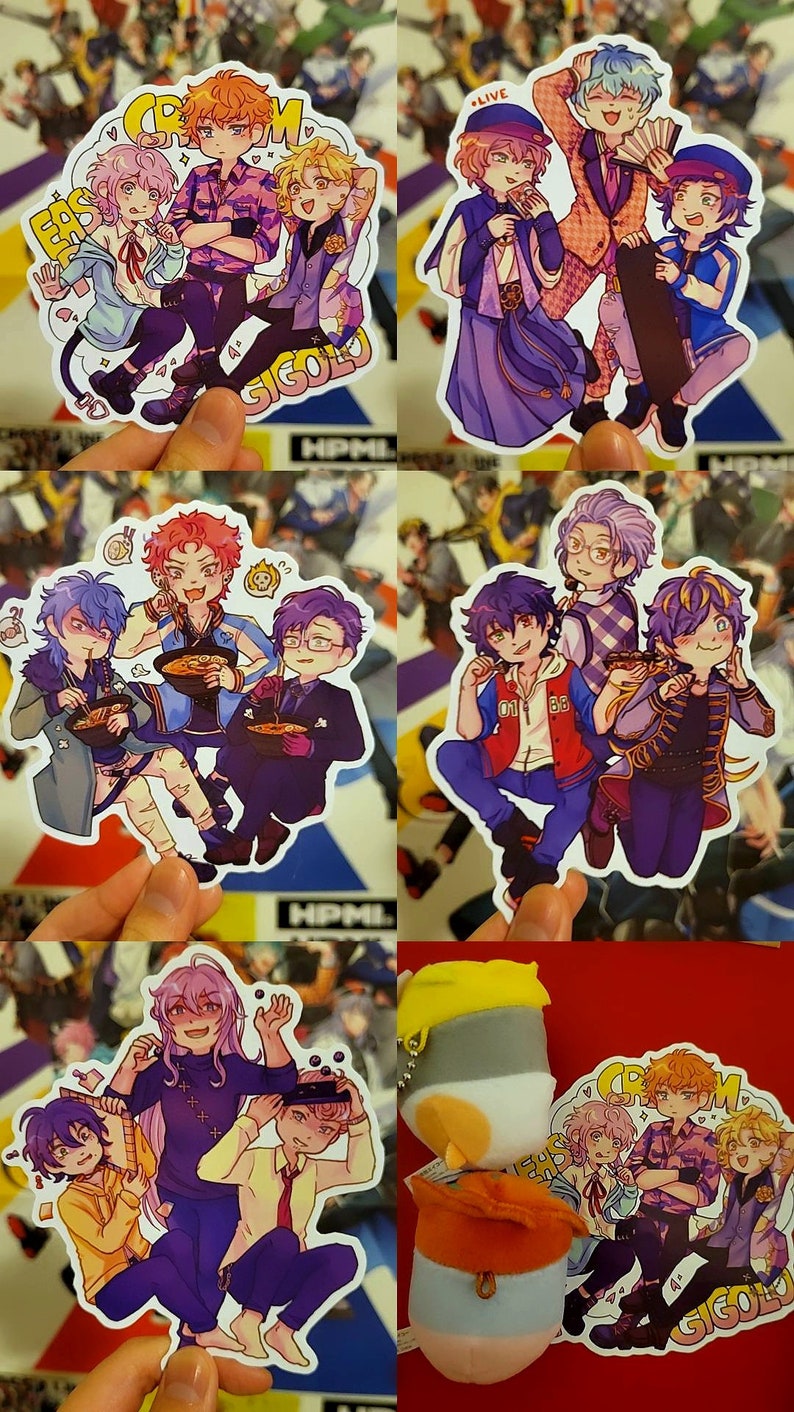 Hypnosis Mic Shuffle Division Stickers - Etsy