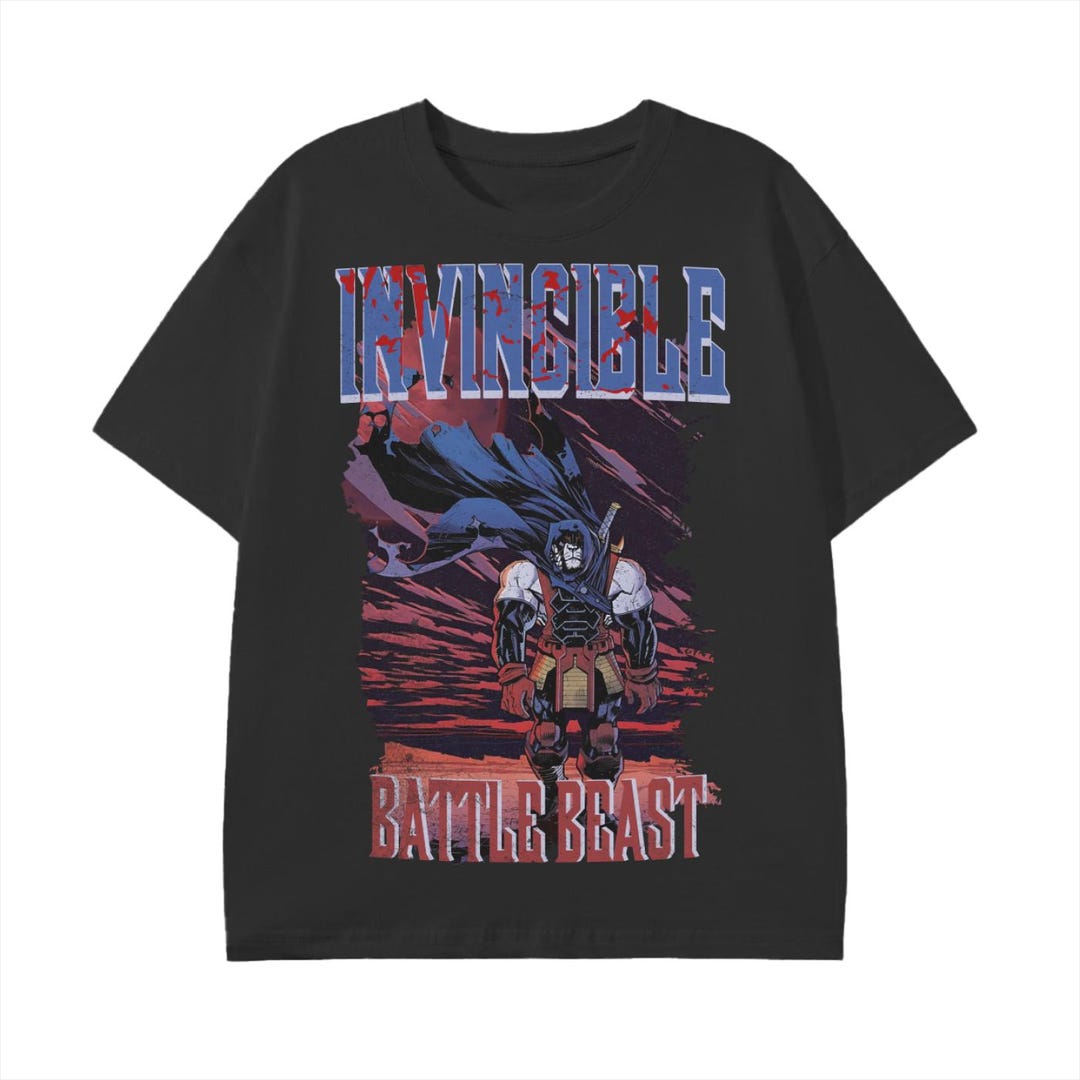 Battle Beast Invincible T-shirt - Etsy